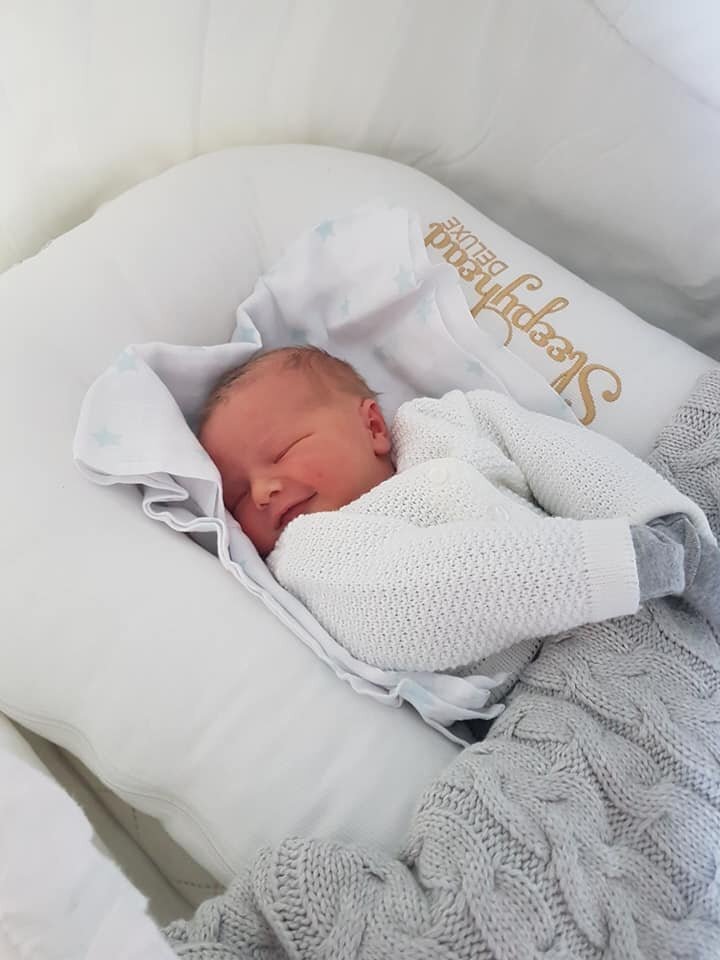 Birth story - Corrie and baby Oliver