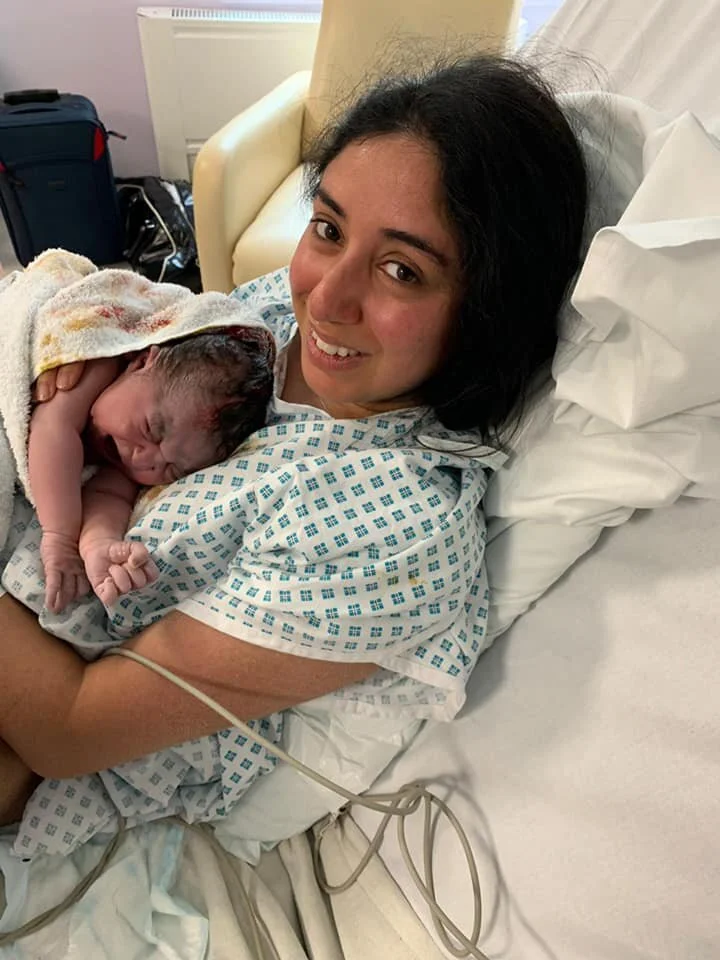 Birth story - Nadia and baby Sofia