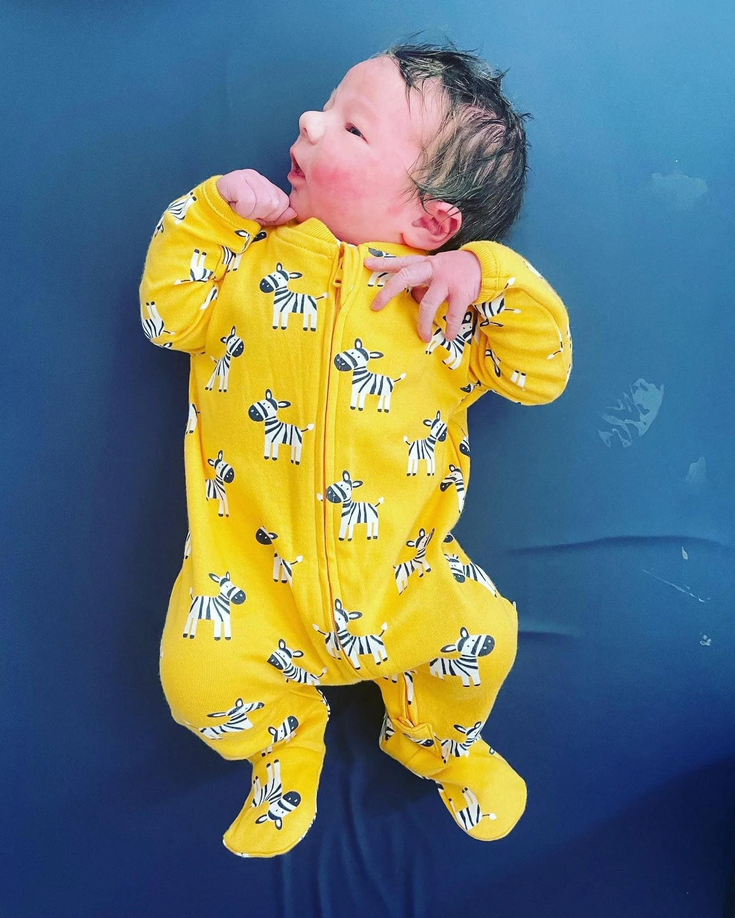 Birth story - Caroline and baby Digby