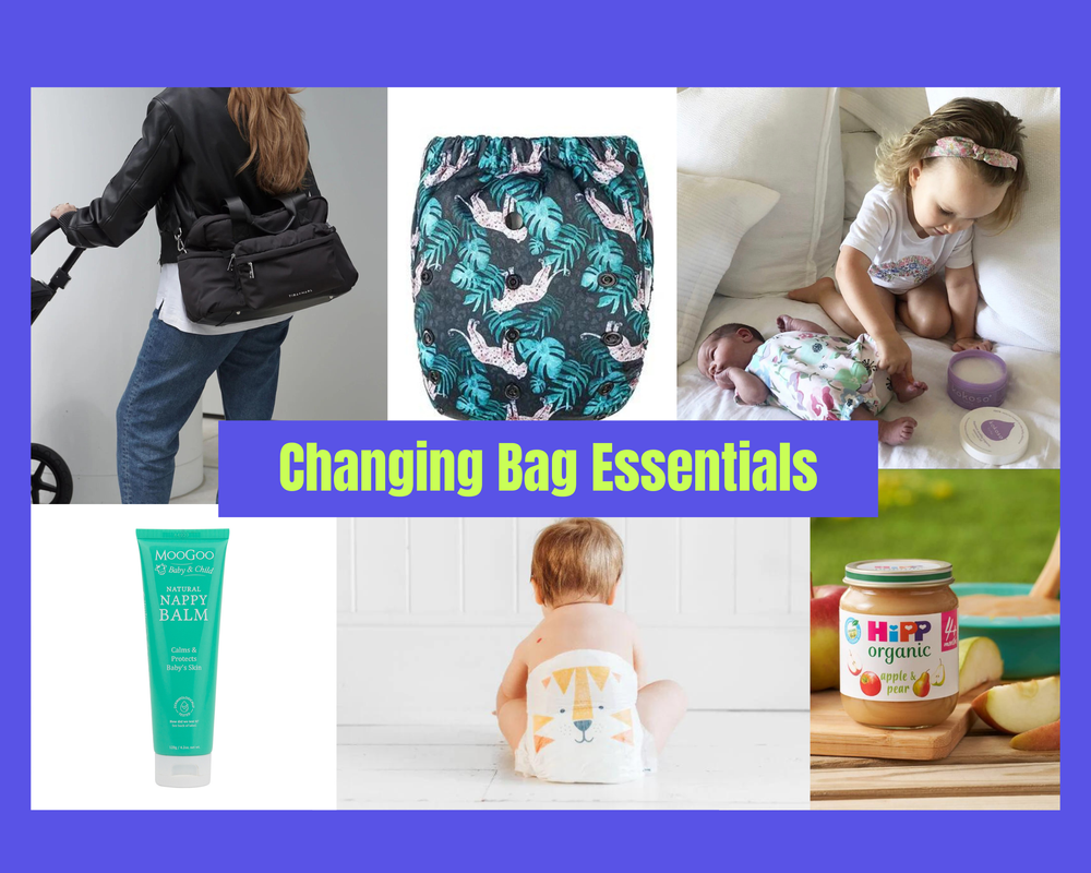 Baby’s Changing Bag - your essential daily packing list!