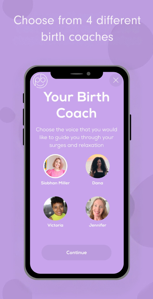 Freya - Virtual Birth Partner- Positive Birth Company App