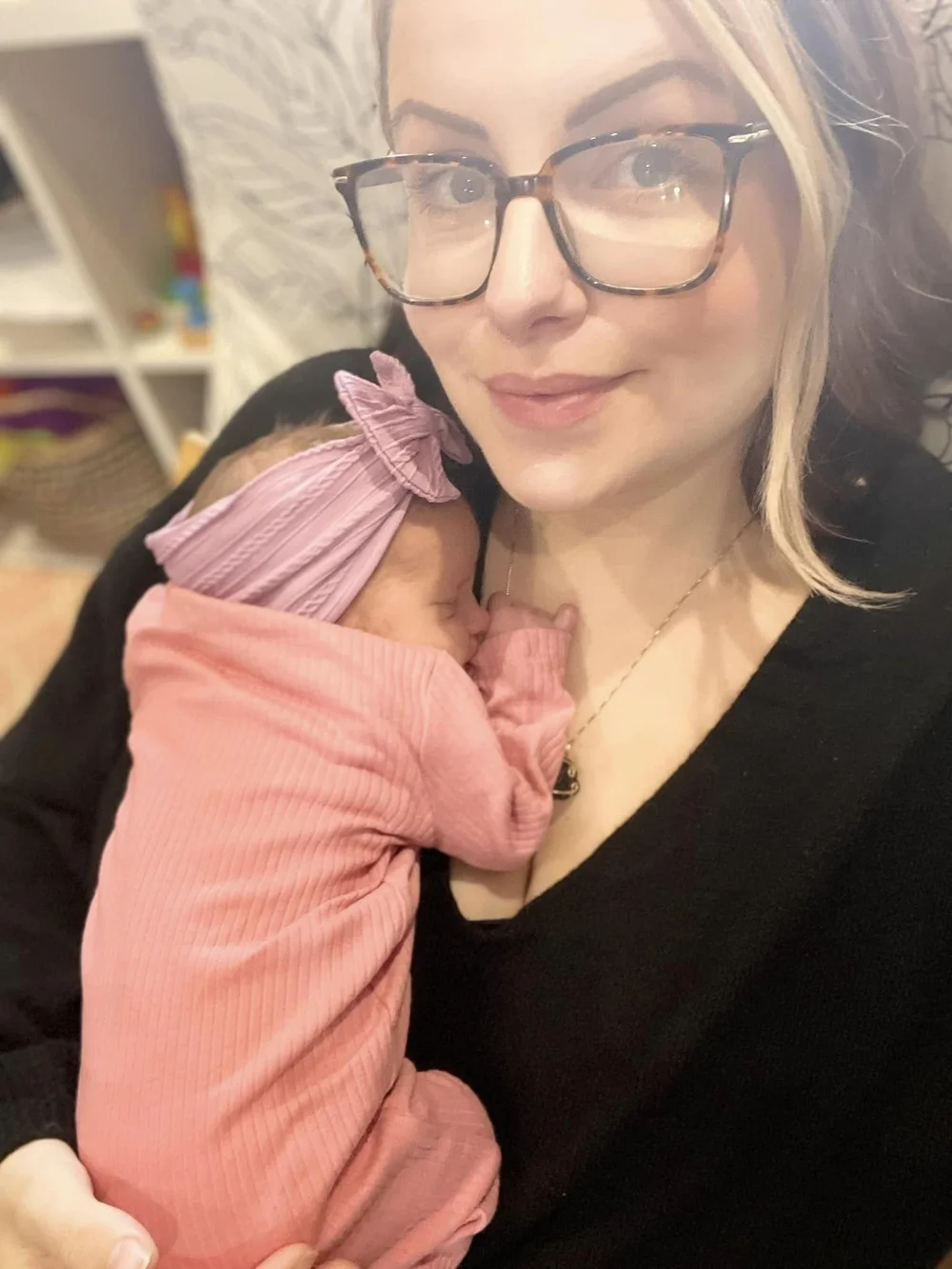 Birth story - Charli and baby Daphne