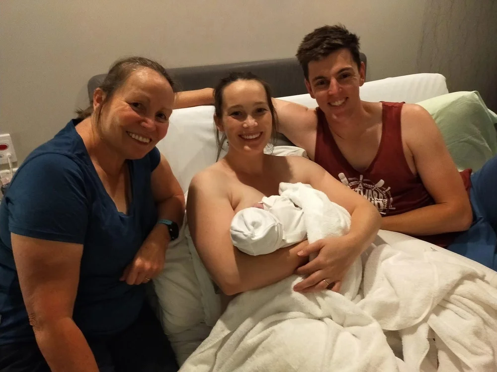 Birth story - Ella and baby Zoe