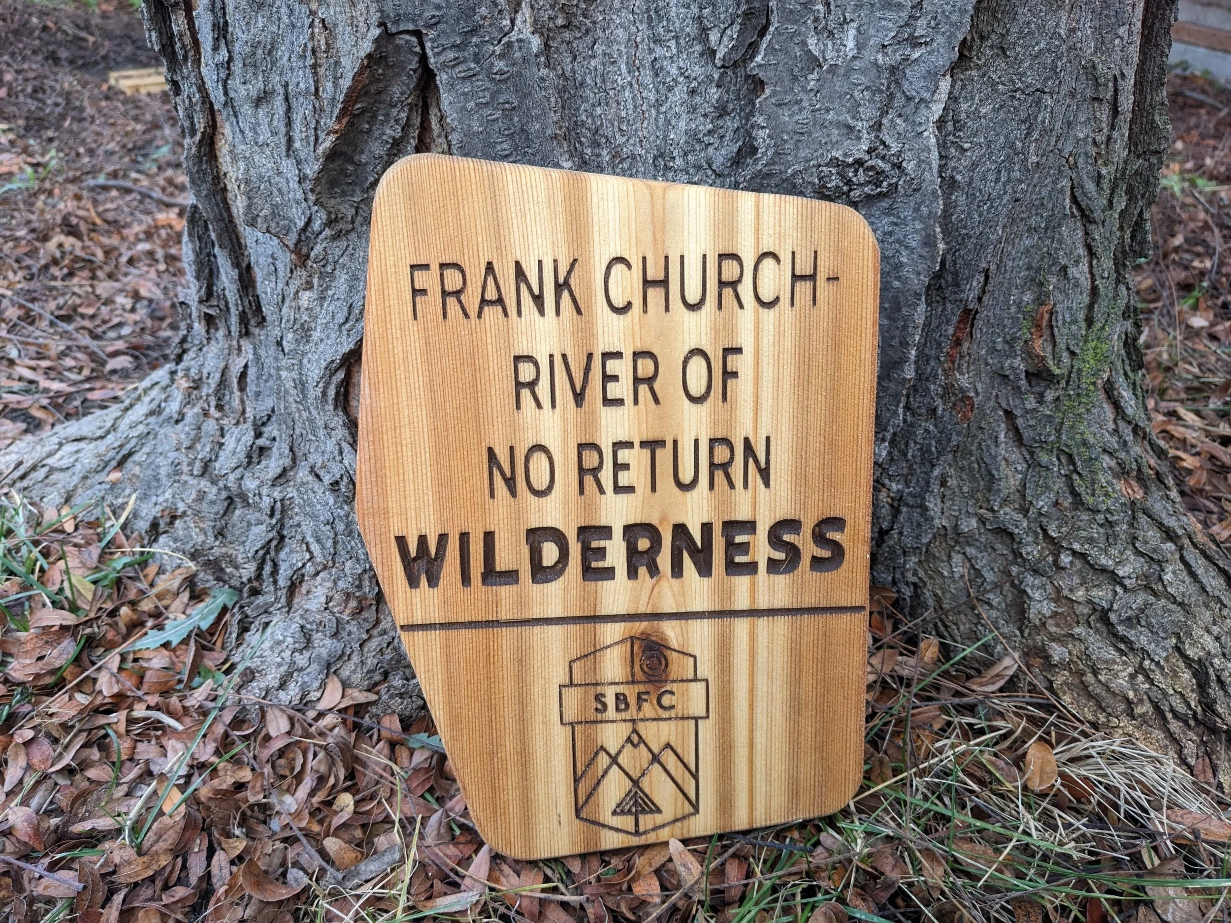 Mini Wilderness Signs — Selway Bitterroot Frank Church Foundation