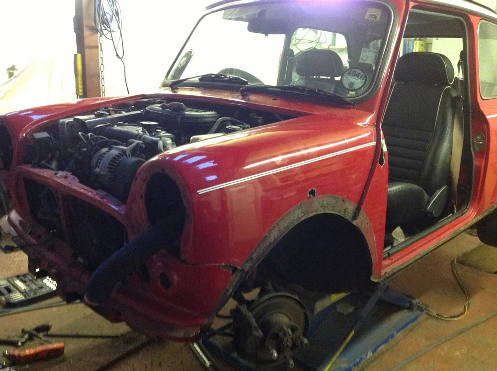 MPI Mini Cooper Restoration — The Real Mini Company