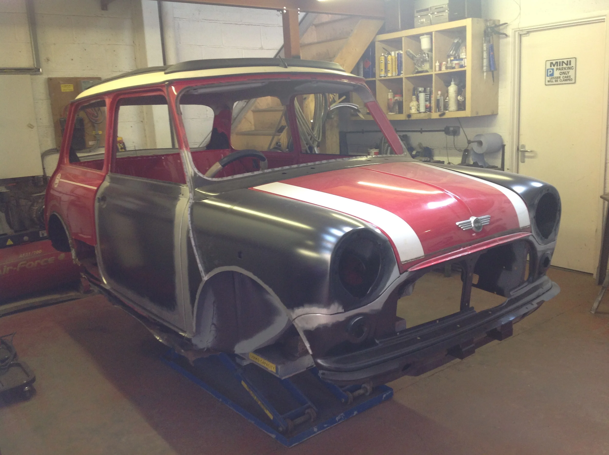 MPI Mini Cooper Restoration — The Real Mini Company