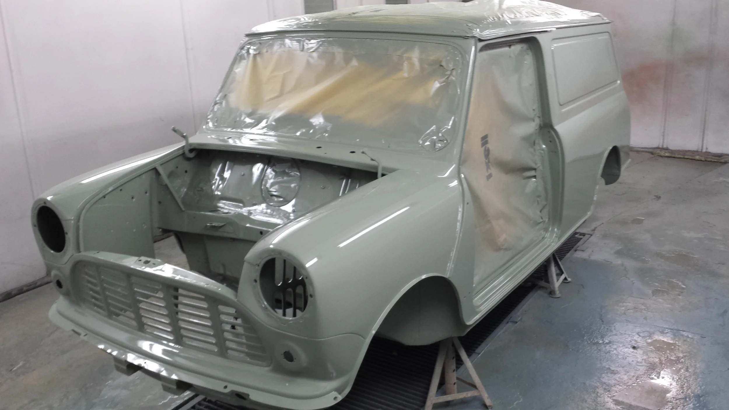 Classic Mini Van Restoration — The Real Mini Company