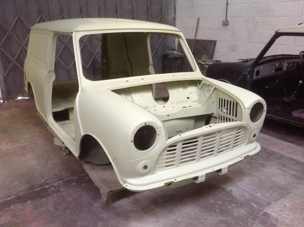 Classic Mini Van Restoration — The Real Mini Company