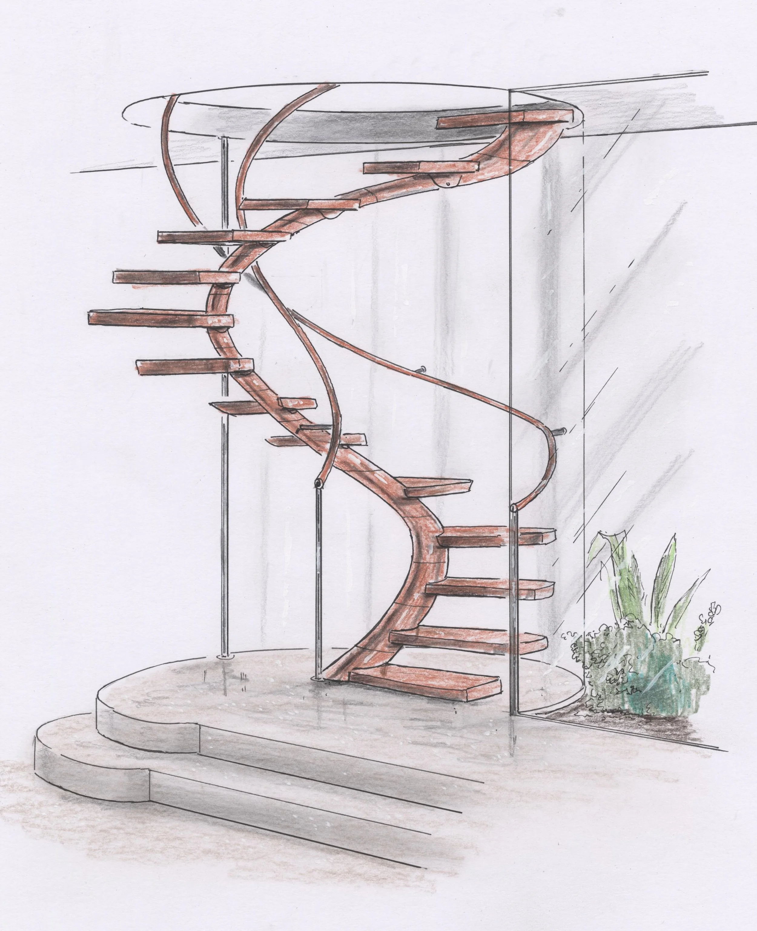 7) Houses + staircases +personal artwork — Frank Pitchford Illustrator