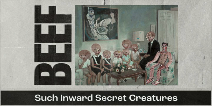 David Choe Beef Artwork - Such Inward Secret Creatures — David Choe