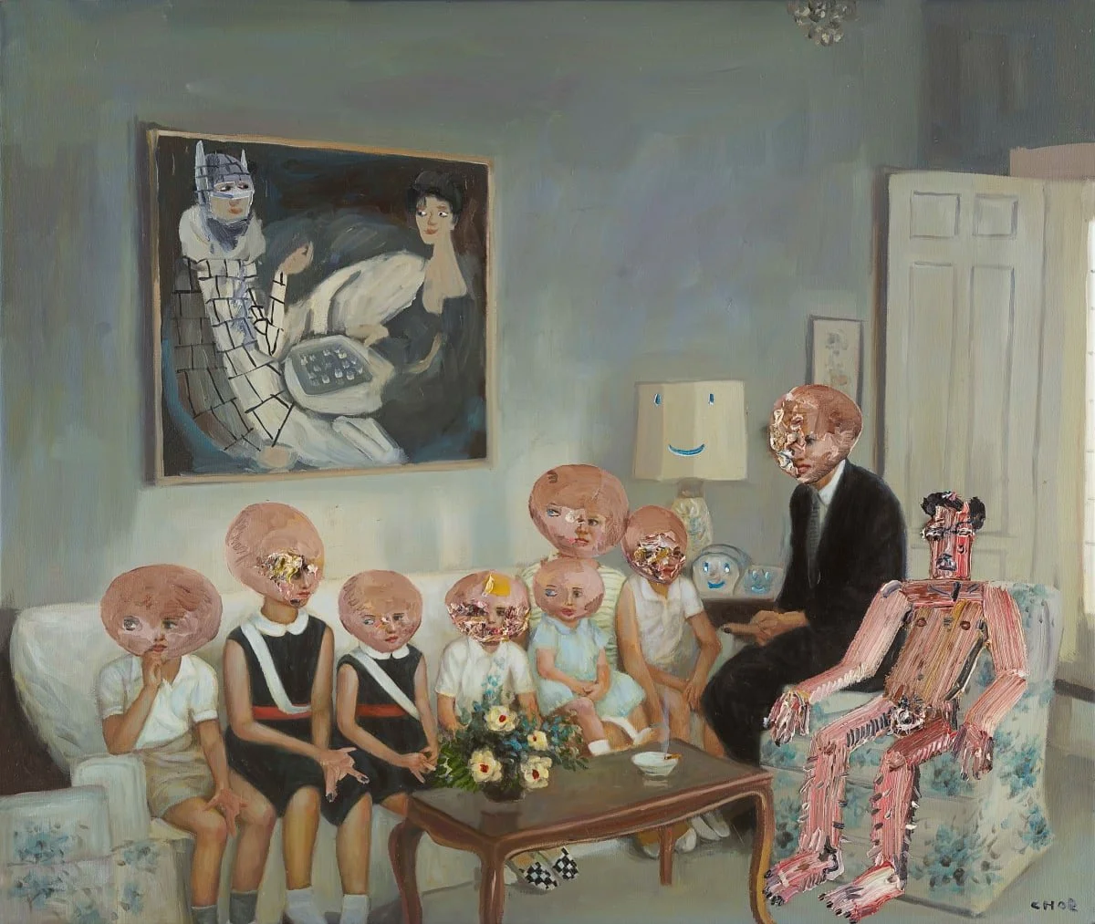 David Choe Beef Artwork - Such Inward Secret Creatures — David Choe