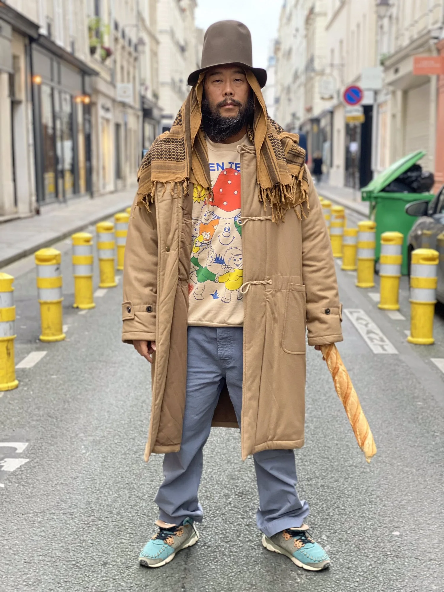 David Choe - Portrait in France — David Choe