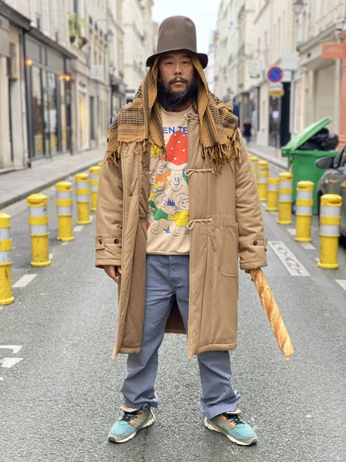 David Choe - Portrait in France — David Choe