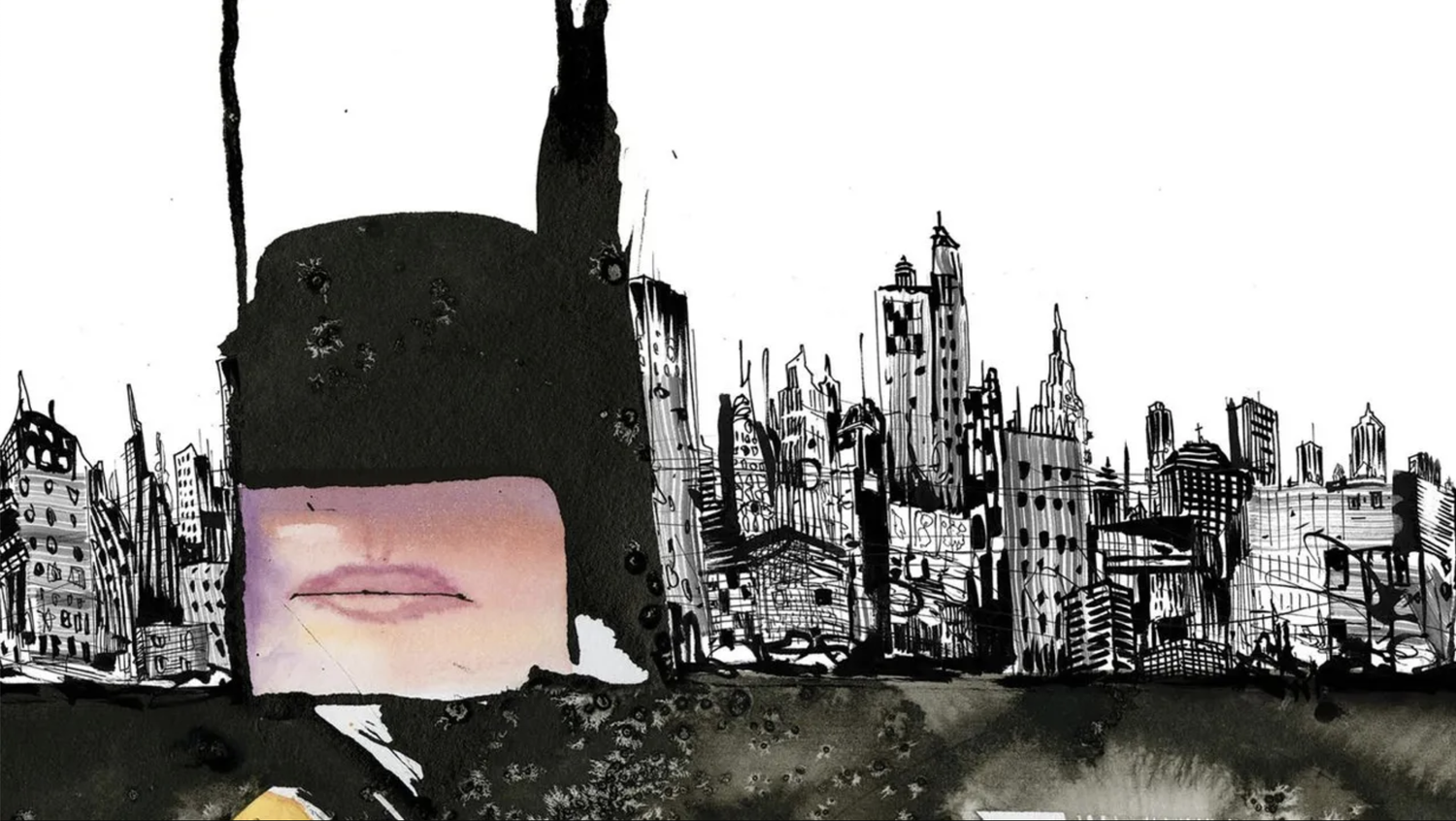 David Choe DC Batman Variant Cover Art — David Choe
