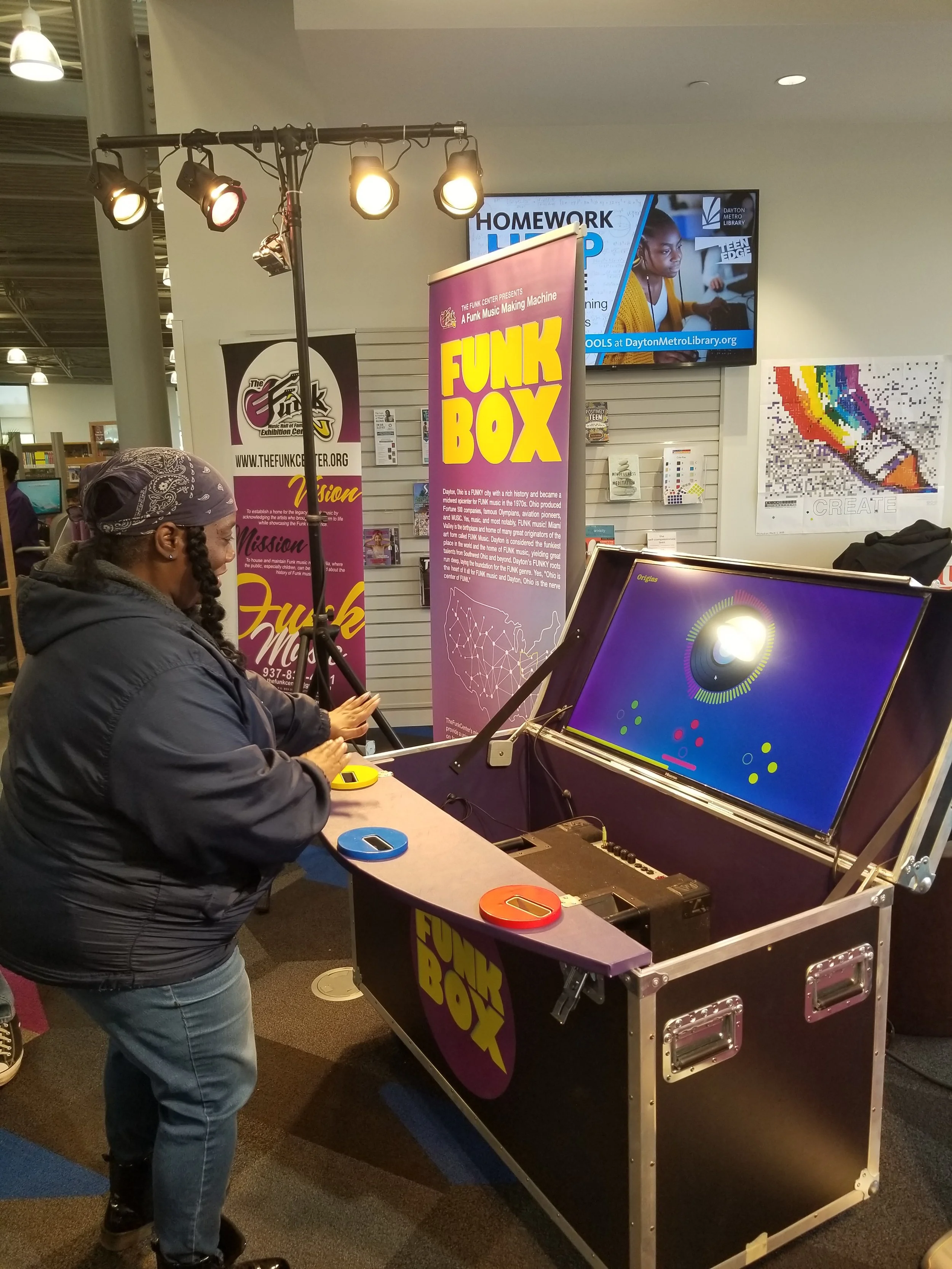 Funk Box Interactive Exhibit Design – TESSELLATE