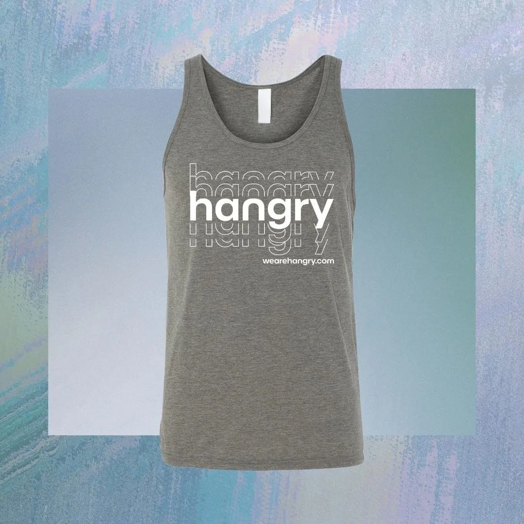 hangry - angry for those living with the issue of hunger