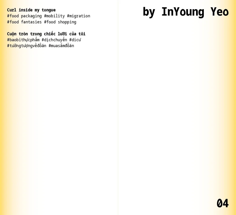 Curl inside my tongue — InYoung Yeo