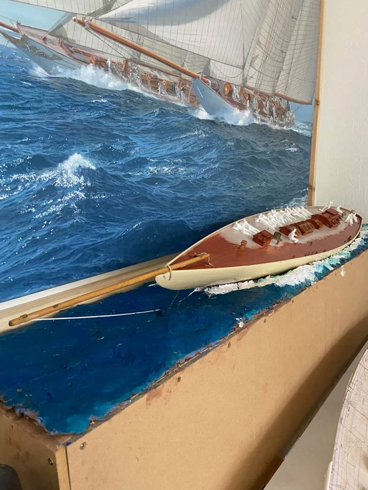 Working from Models — Shane Couch - Marine Artist