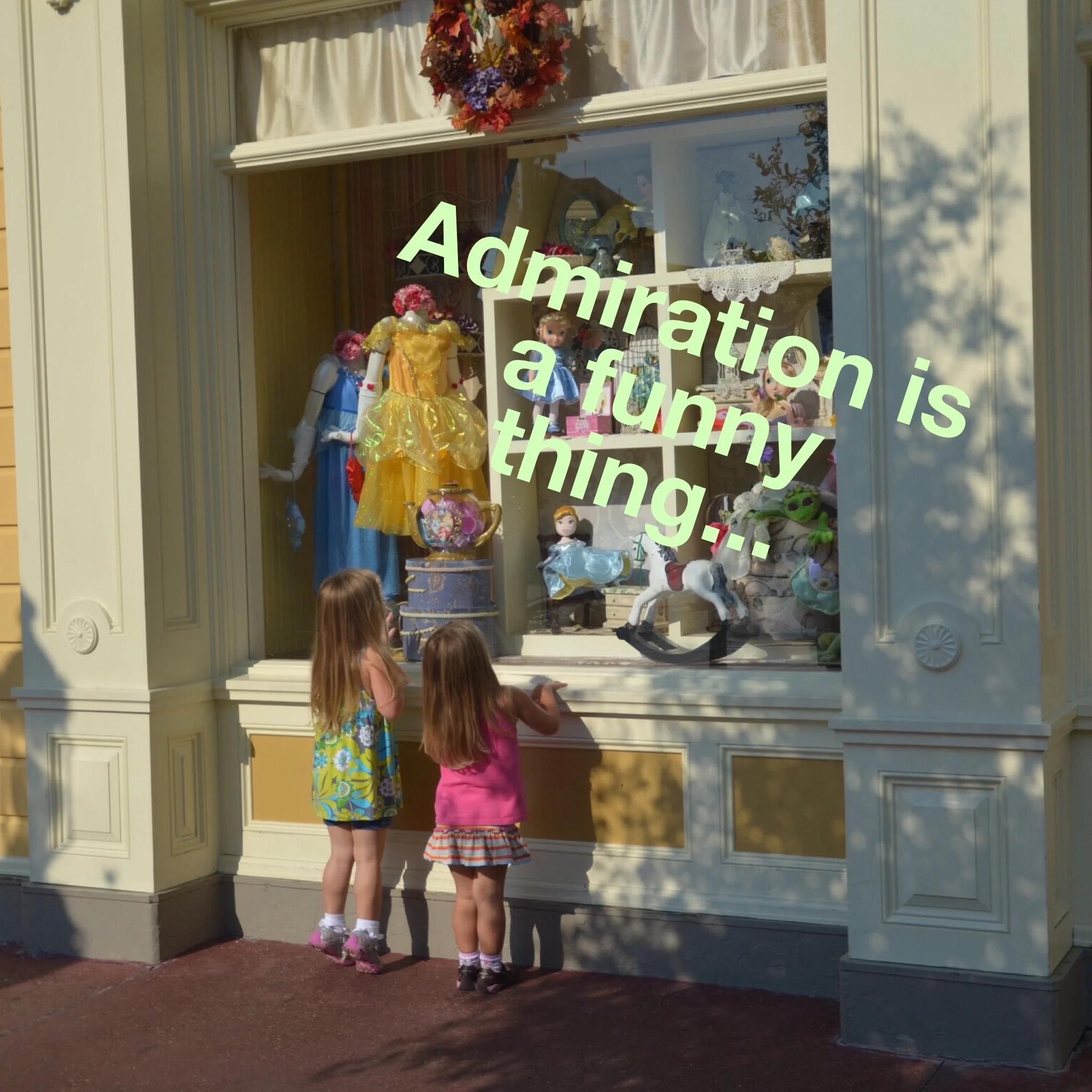 Admiration is a Funny Thing — L.I.V.E. True