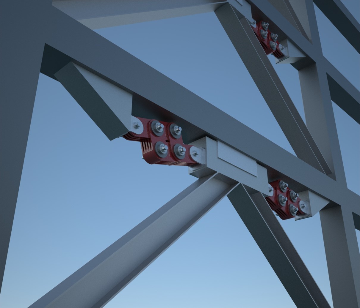 + V Bracing — Damptech | Earthquake Protection