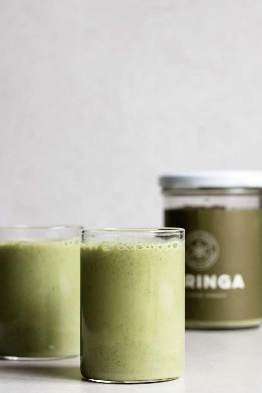 Early Morning Moringa latte — Natalie Yonan