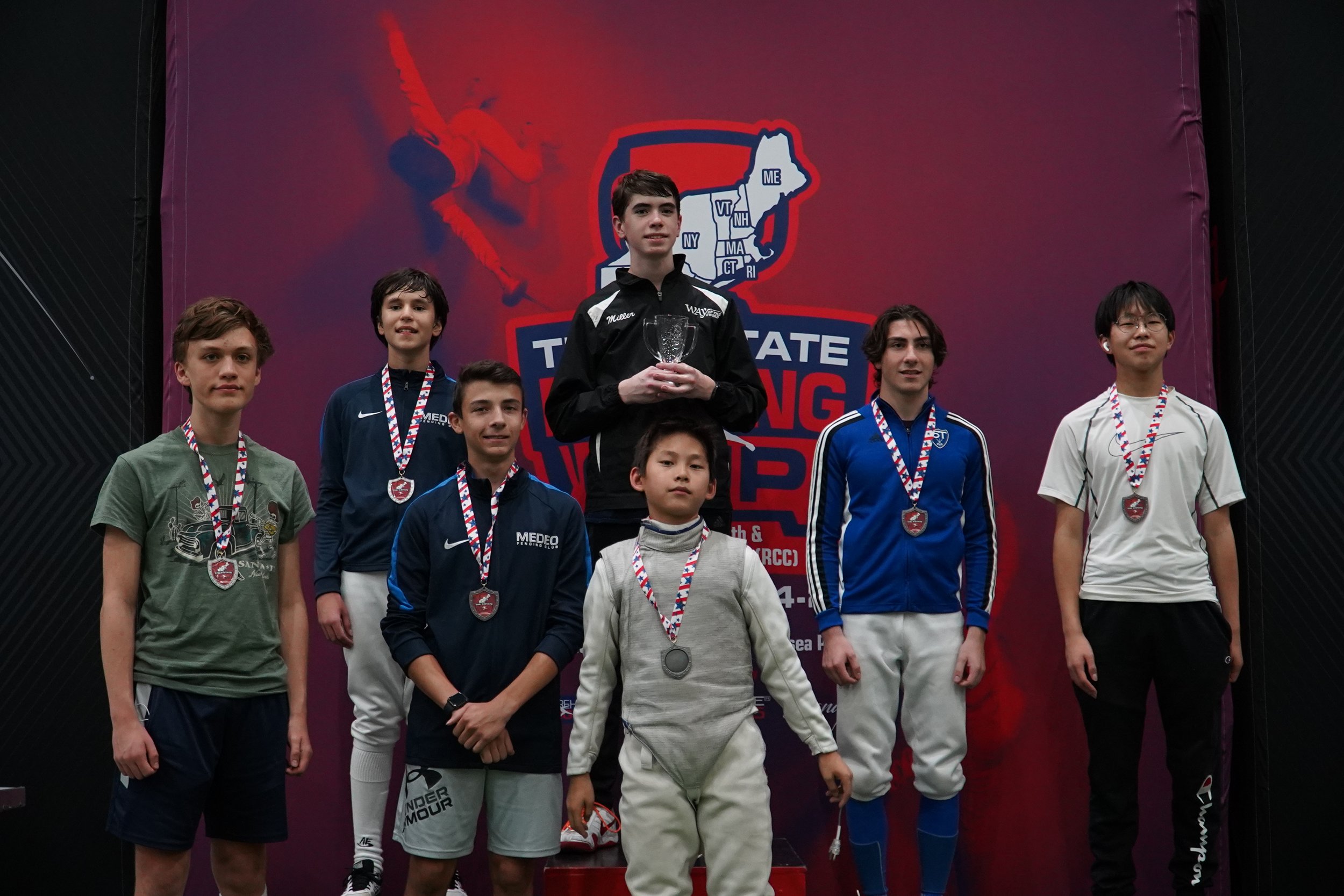 Jordan Miller Claims Gold in Cadet Men's Foil at the 9-State Fencing Cup