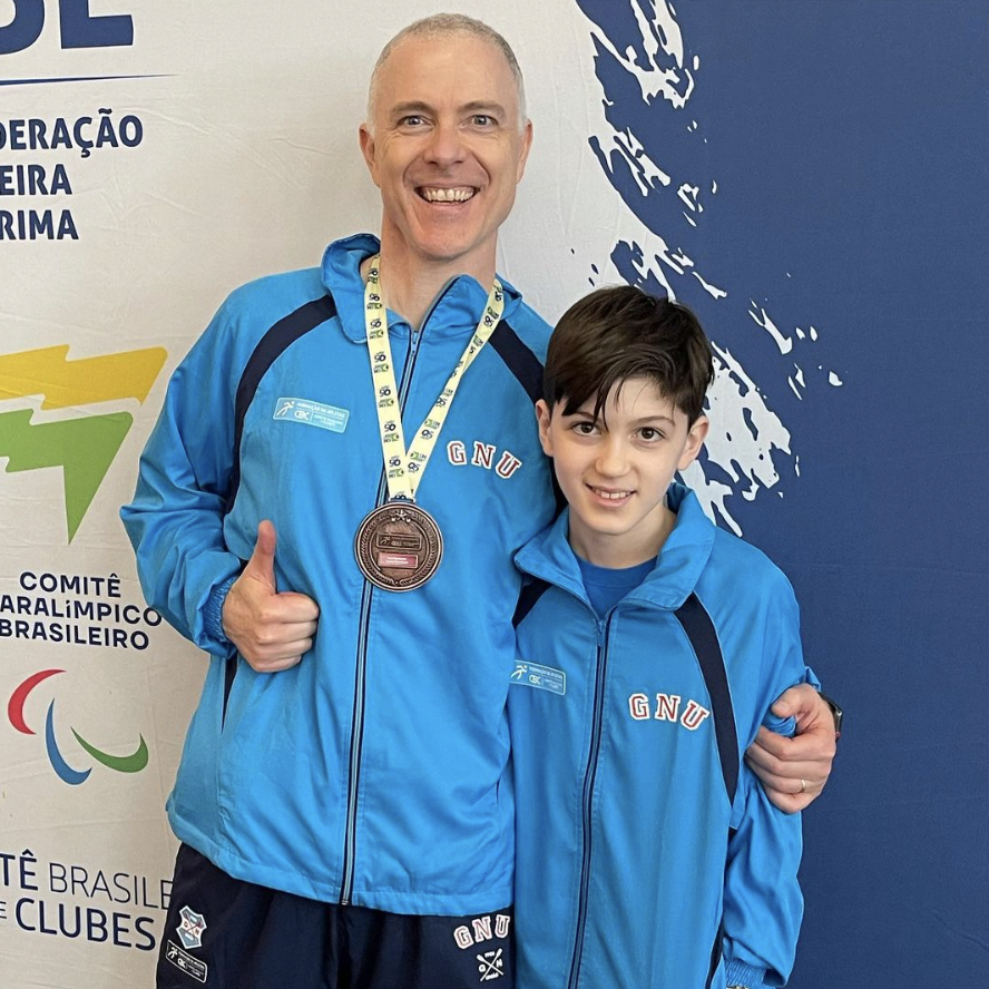 Greenwich Father-Son Duo Both Win Fencing Medals at Brazil Nationals