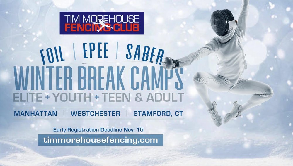 Winter Camps (Dec. 26-30) | Tim Morehouse Fencing Club