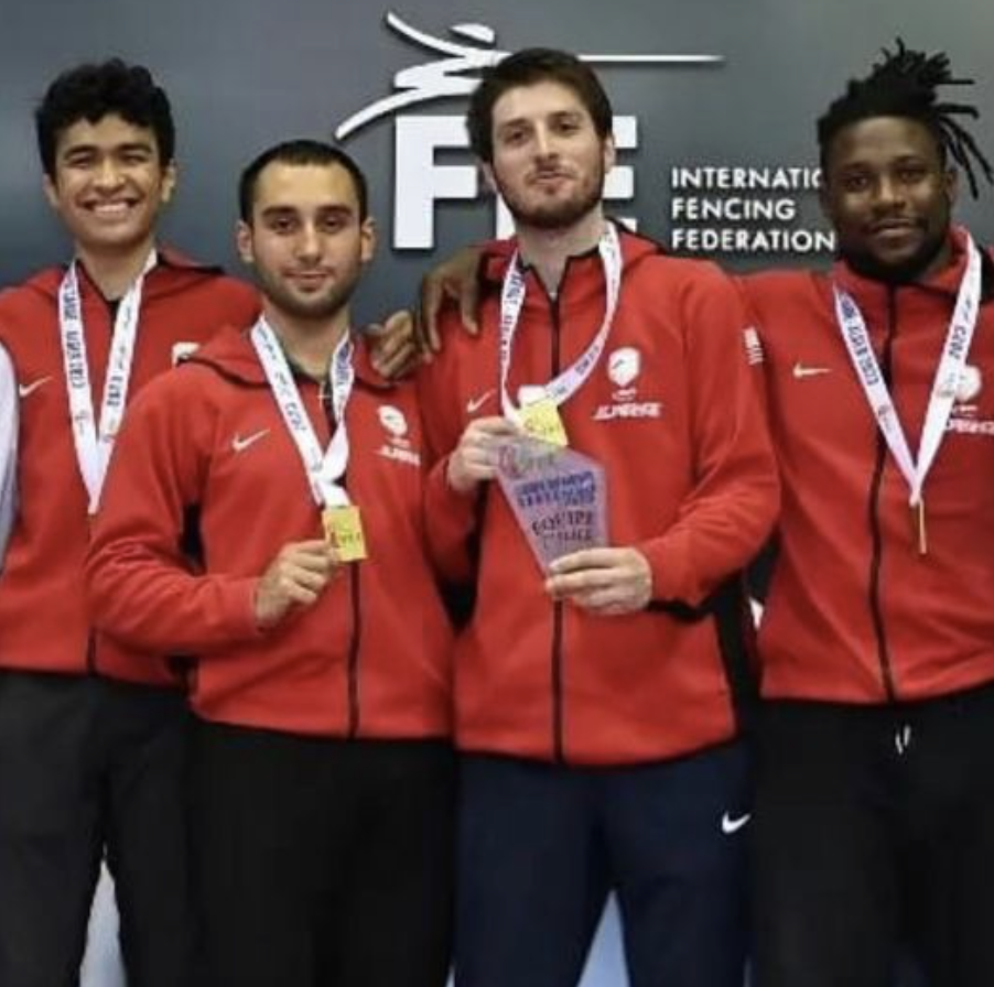 Team USA Men's Saber Teams Takes Gold