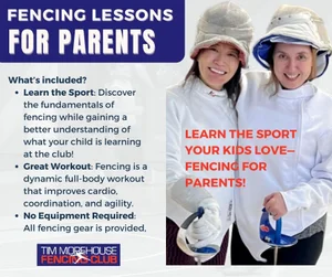 Parent Lessons | Tim Morehouse Fencing Club