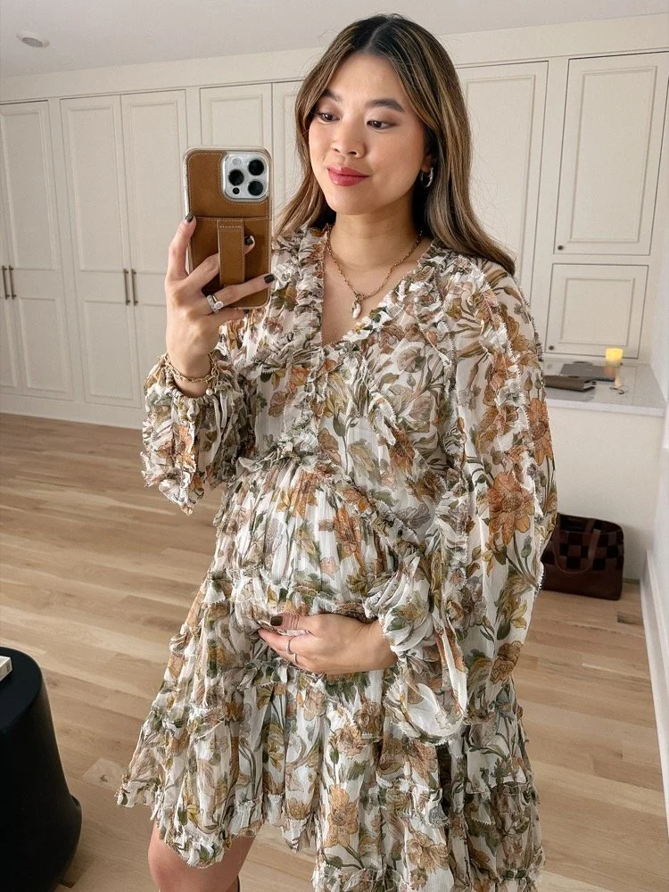 Best Spring Baby Shower Dresses, what to wear for your baby shower! — by CHLOE WEN