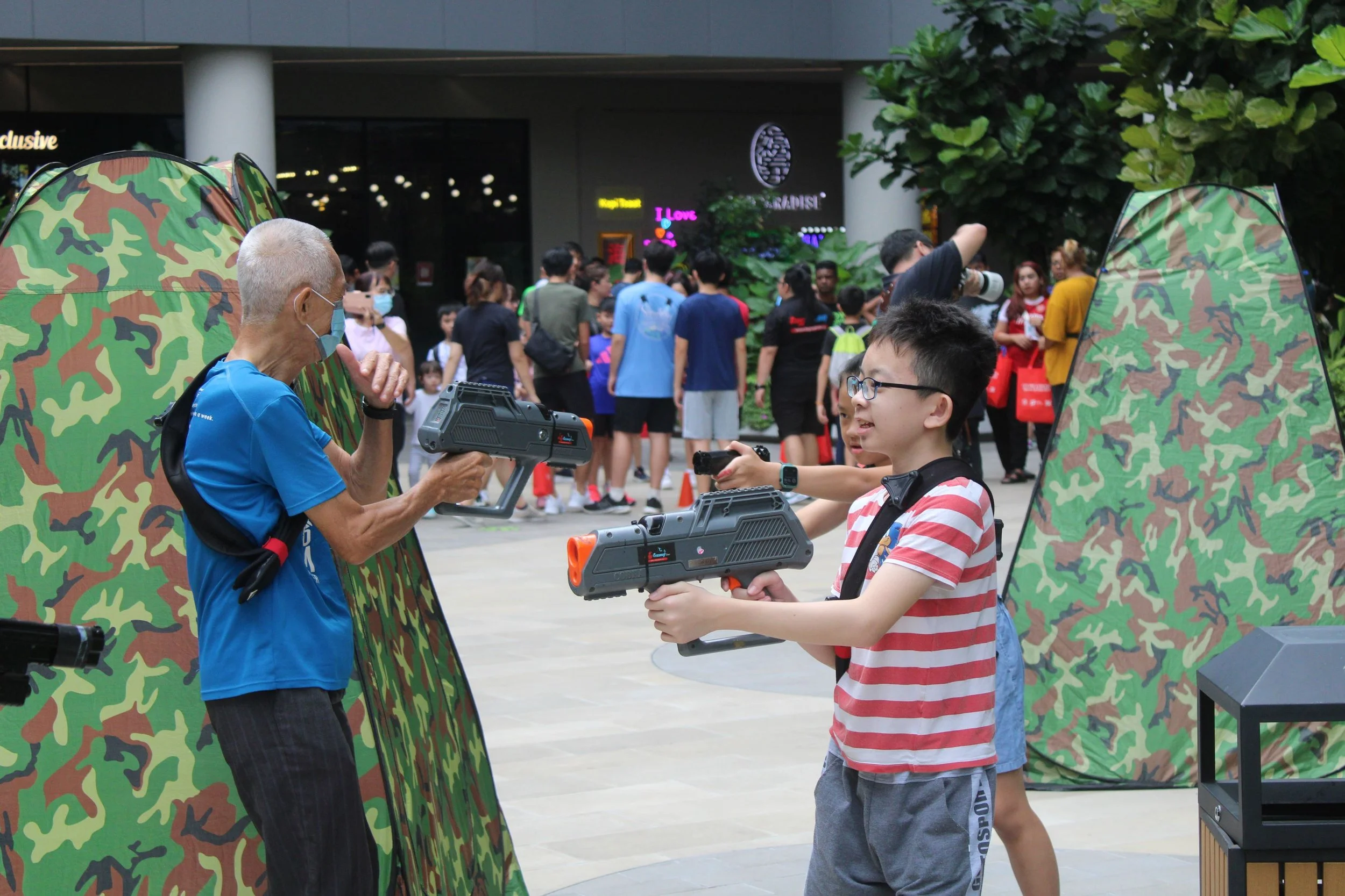 Tag Team Laser Tag Singapore Team Building Events Company