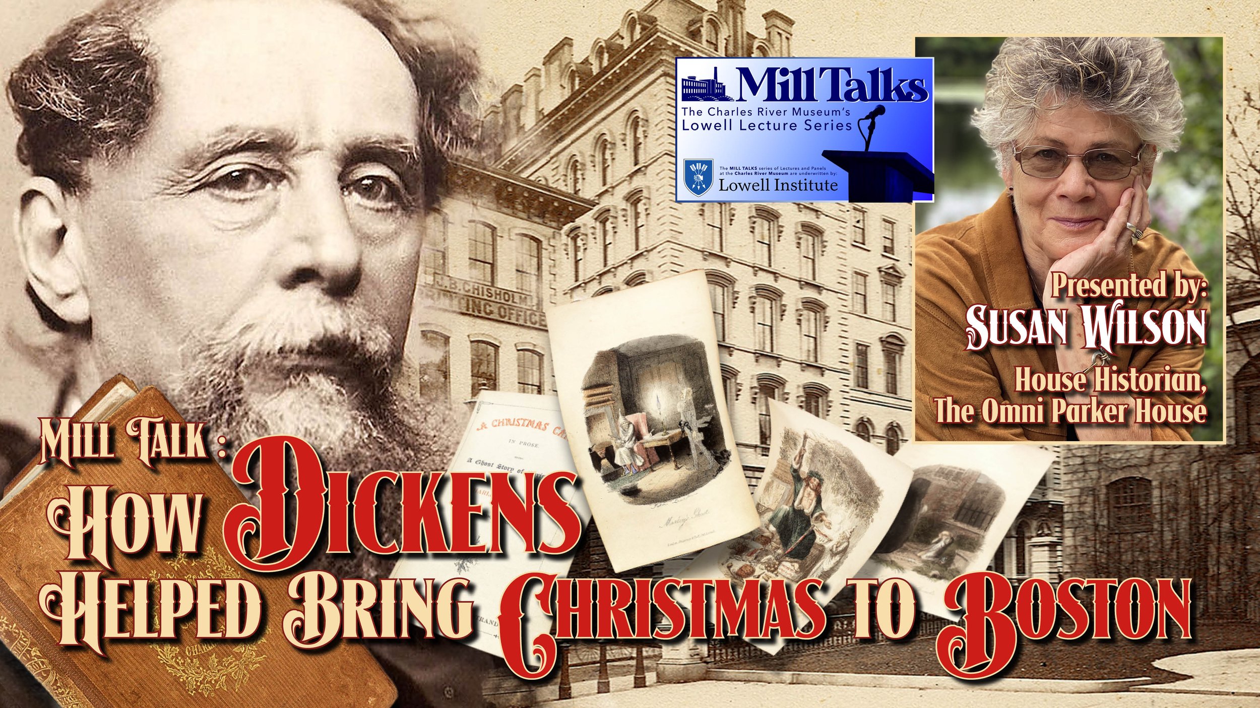 Mill Talk: How Dickens Helped Bring Christmas to Boston — Charles River ...