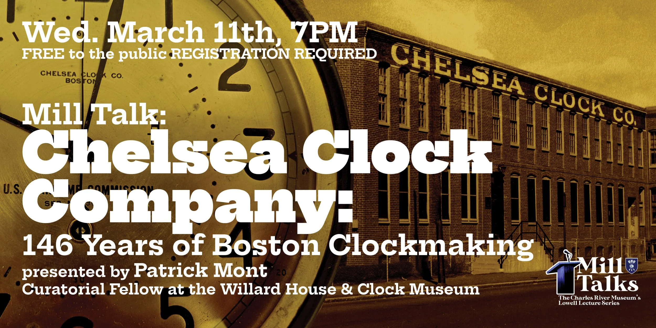 Mill talk: Chelsea Clock Company: 146 Years of Boston Clockmaking ...