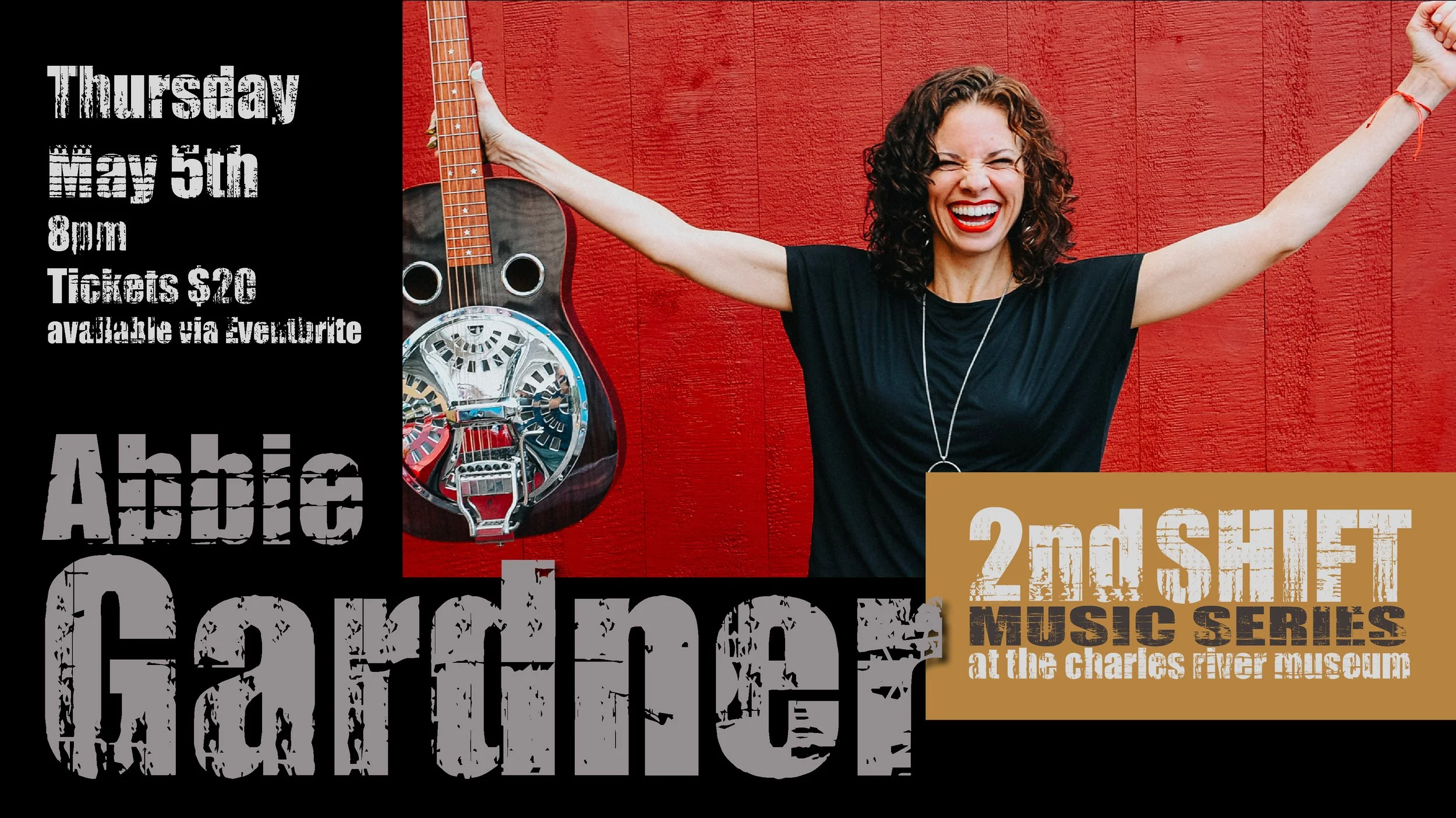 2nd SHIFT Concert: Abbie Gardner — Charles River Museum