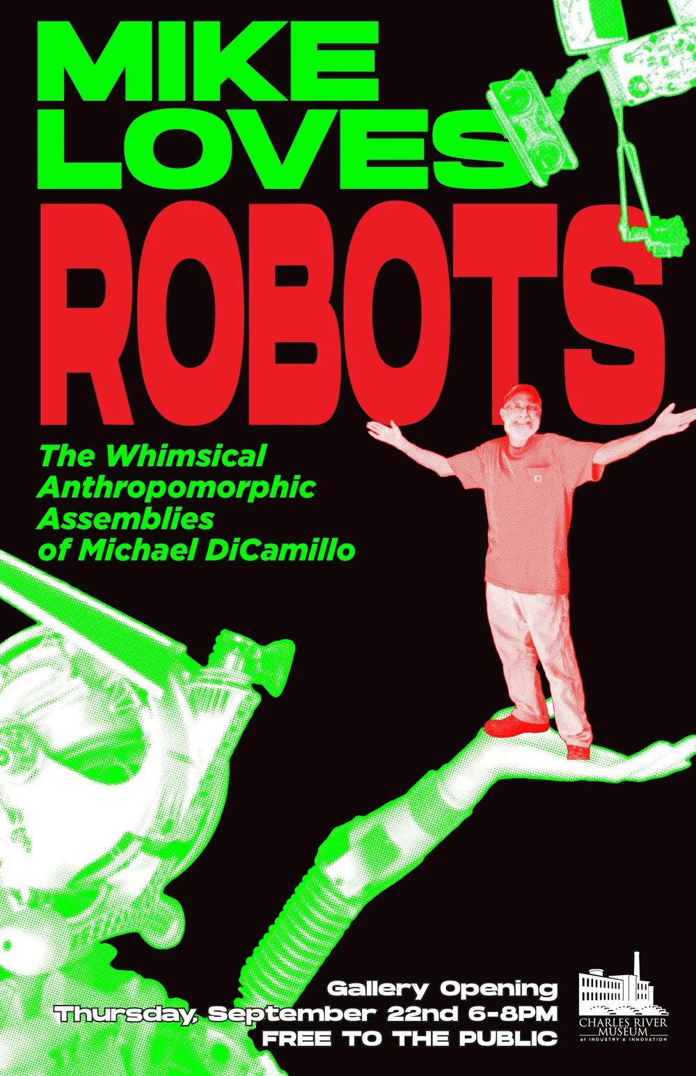 EXHIBIT OPENING: Mike Loves Robots—The Whimsical Anthropomorphic ...