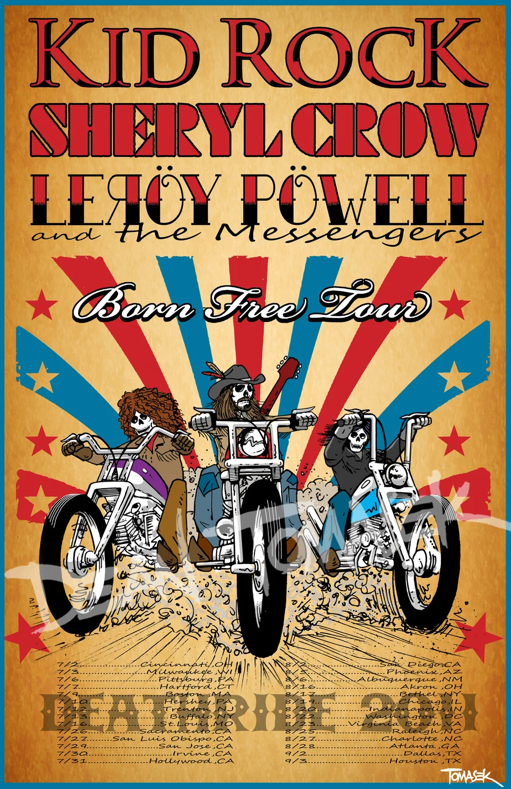 Rock Concert Poster Art