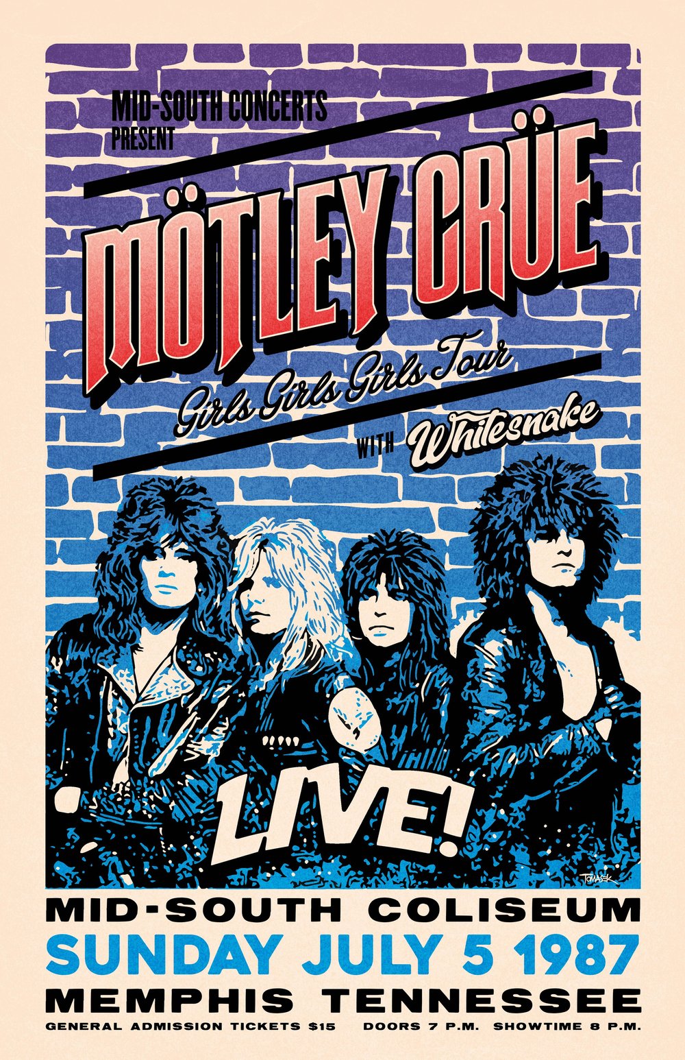Motley Crue Final Tour Poster