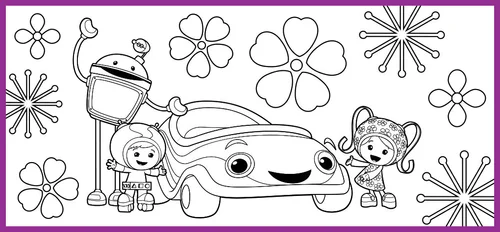 Umicar Coloring Pages