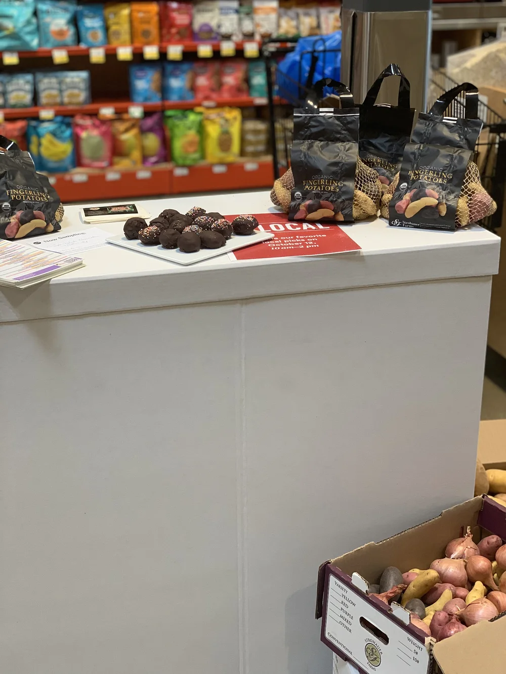 Purple Potato Chocolate Truffles — Strohauer Farms
