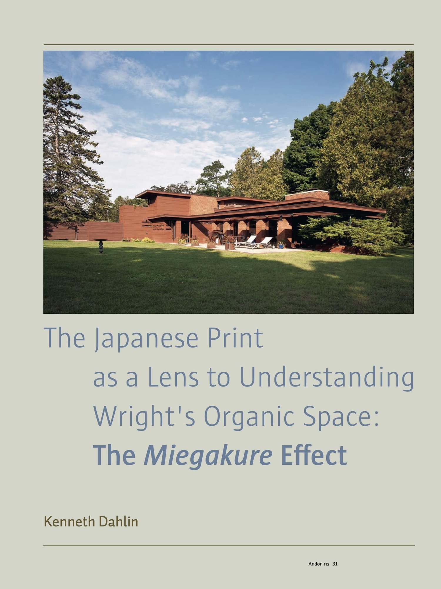 Magazines — Genesis Architecture
