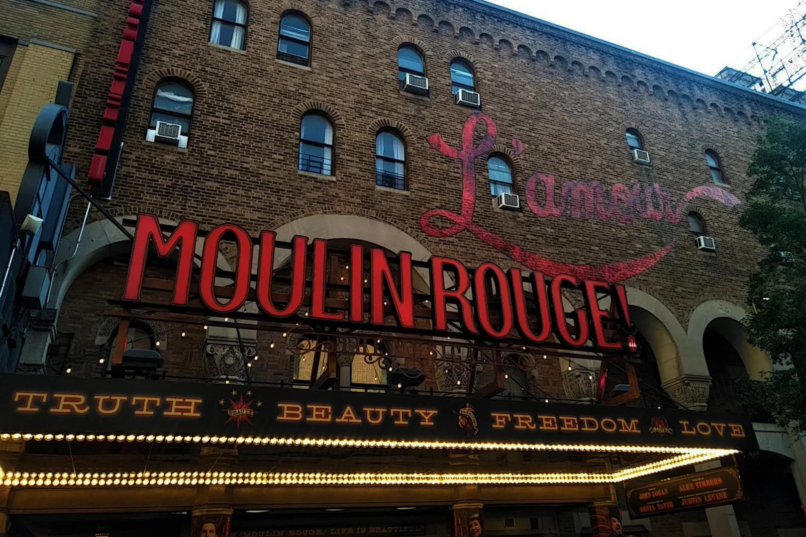 Moulin Rouge Truth Beauty Freedom Love