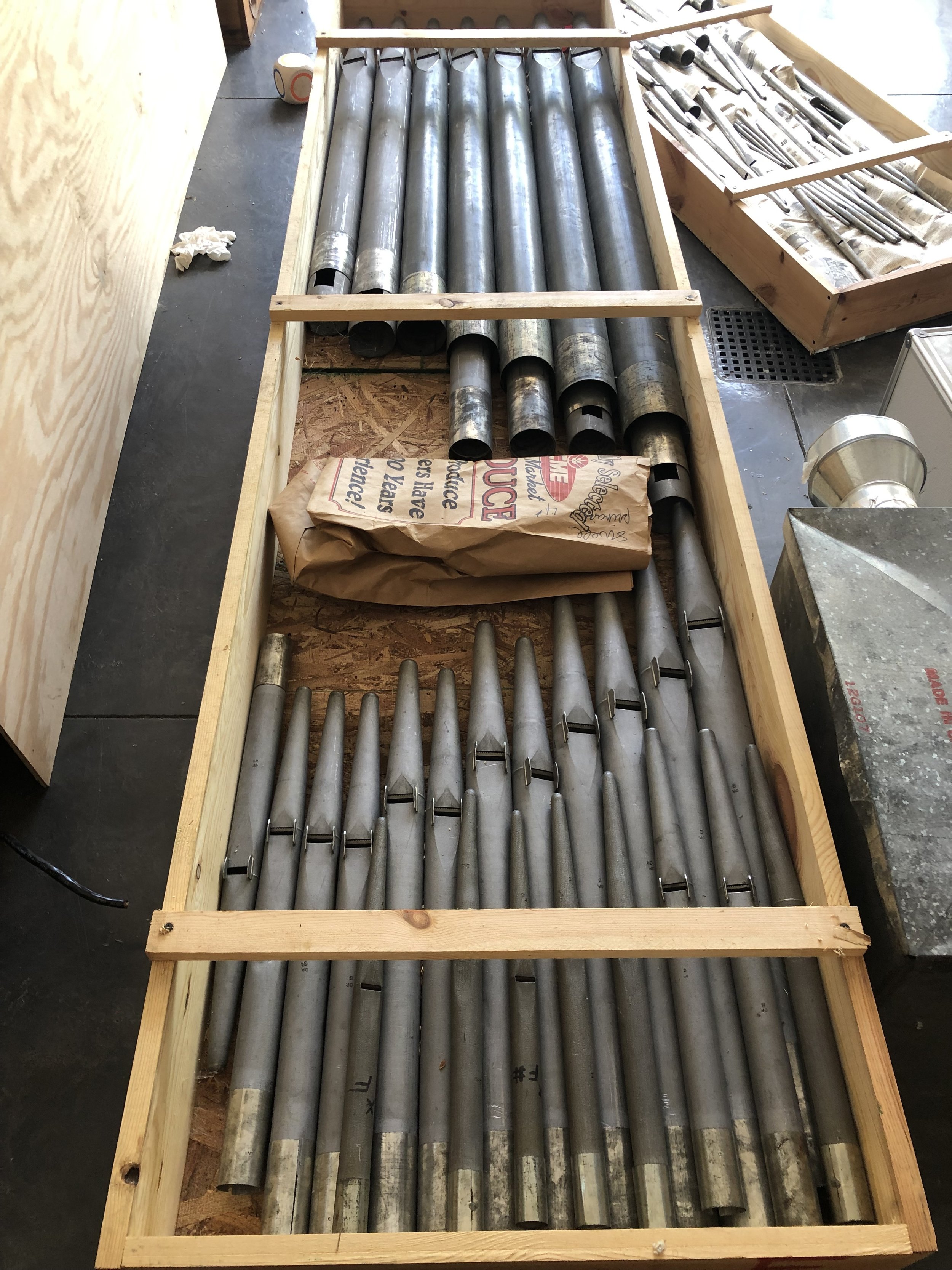 Used Organ Pipes & PARTS — Brian Ebie Pipe Organ Service