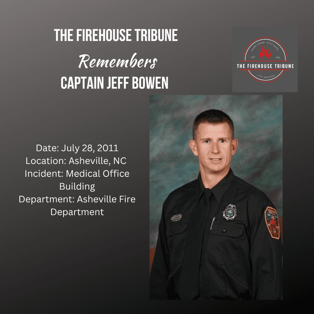 Remembering Captain Jeff Bowen - Asheville Fire Department — The ...
