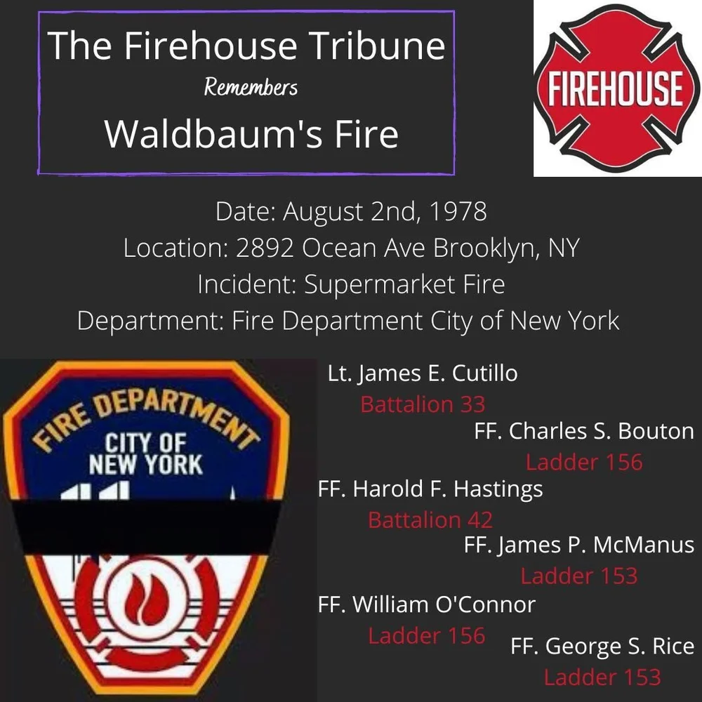 Remembering the Waldbaum’s Supermarket Fire — The Firehouse Tribune