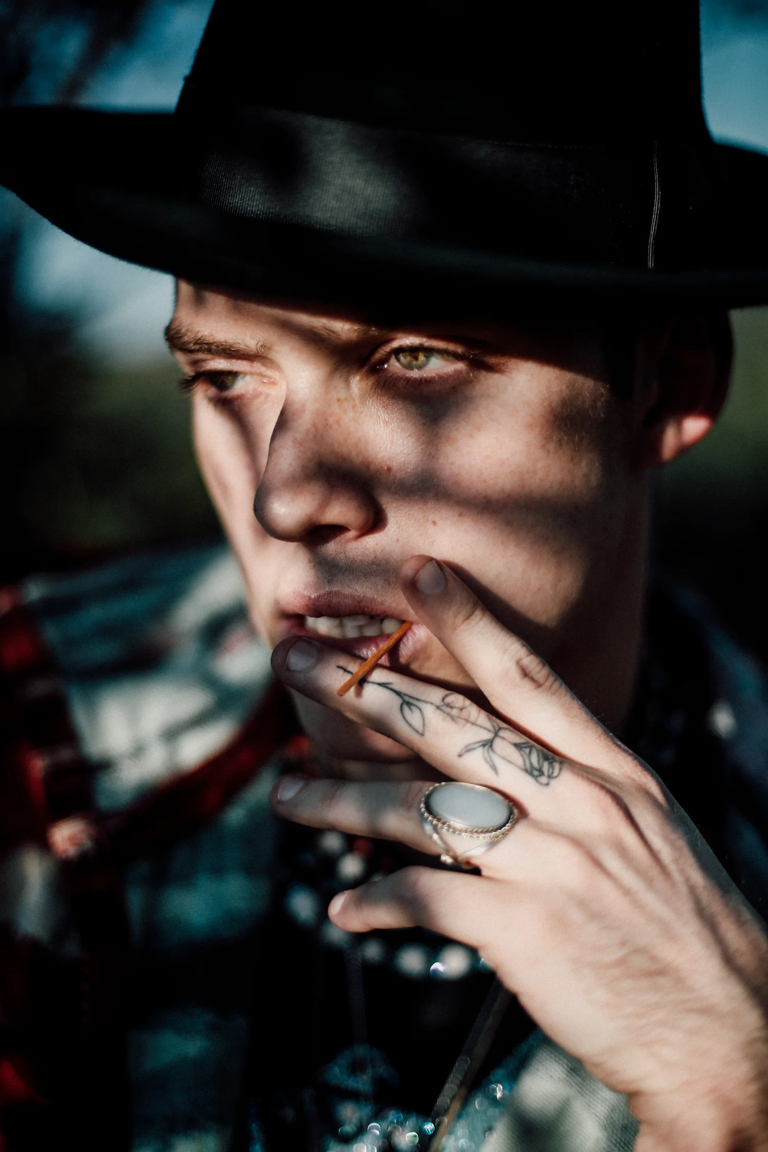 Jimmy Q Smoking