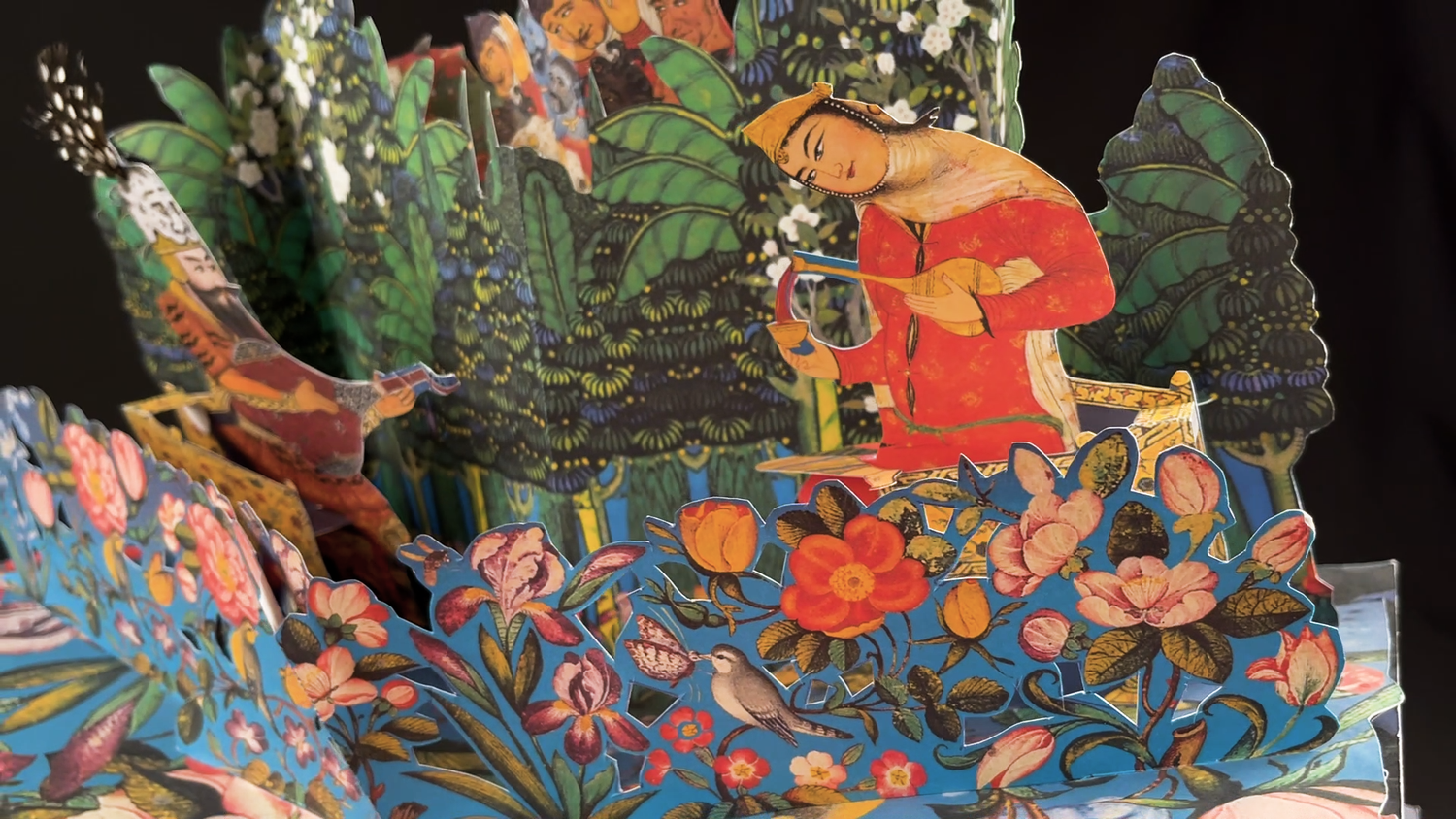 The Seven Trials of Rostam | A popup book