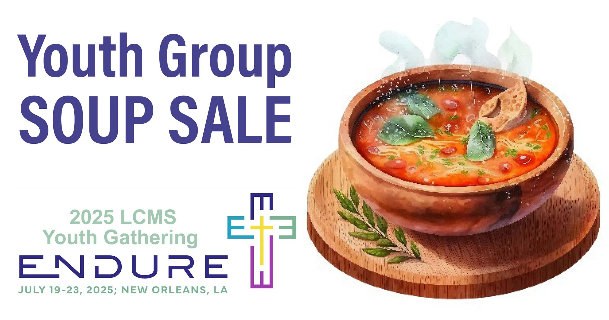 Spare Change Sunday + Youth Group Soup Sale — Zion Lutheran Church