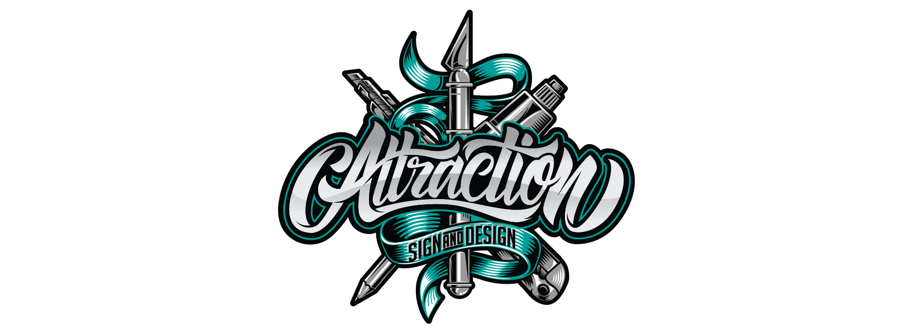 Attraction Sign and Design