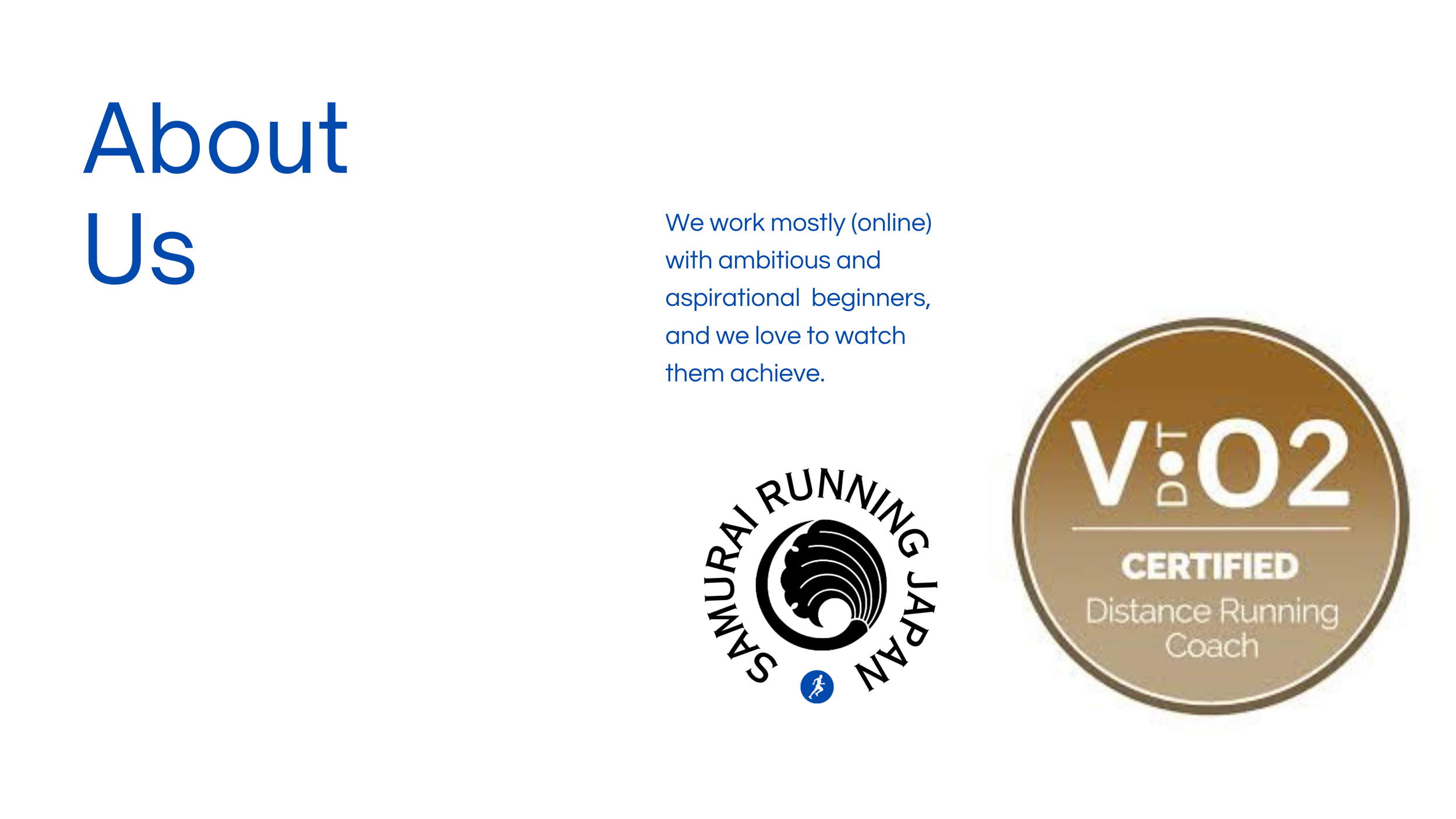 Online Running Coaching